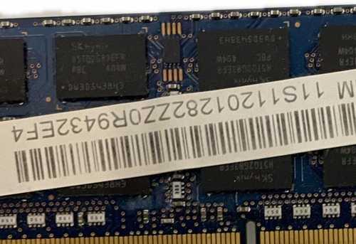 Оперативная память Hynix ddr3 4GB