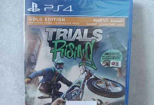 Новый диск Trials Rising. Gold Edition ps4