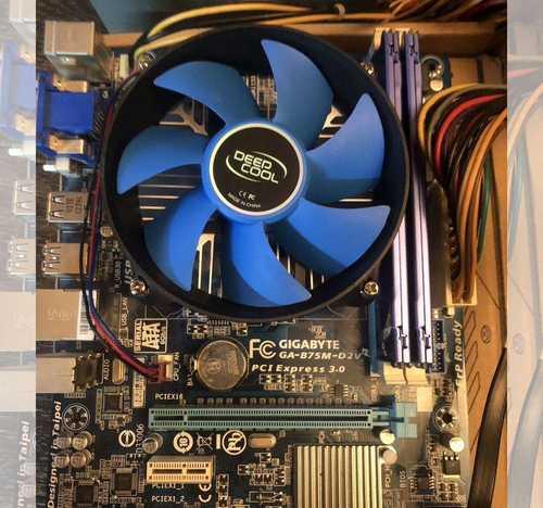 Gigabyte GA B75m d2v Xeon E3 1230