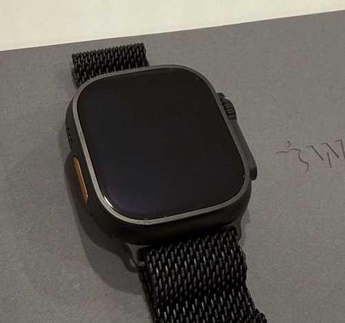Apple watch ultra 2 49mm black titanium
