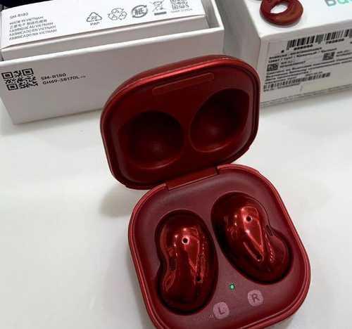 Наушники samsung galaxy buds live red оригинал