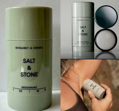 Дезодорант Salt & Stone Bergamot & Hinoki 28 г