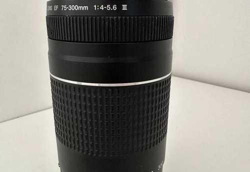 Объектив Canon EF 75-300 mm f:4-5.6
