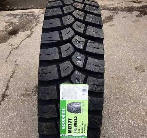 Грузовые шины Goodride 315/80R22,5 157/154K MD777