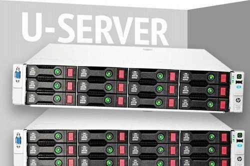 HP DL380p Gen8 12LFF 1Gb 530SFP+ 2x750W, Сервер 2U