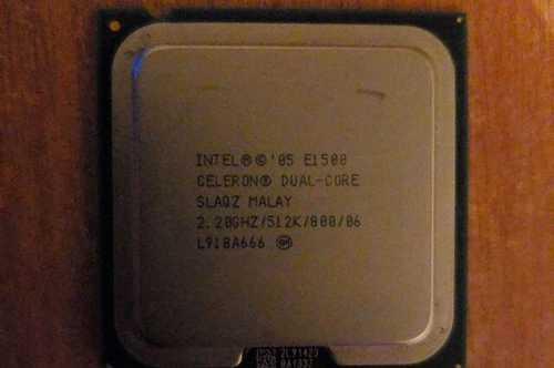 Intel Celeron e1500