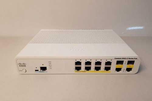 Коммутатор Cisco WS-C2960C-8PC-L б/у