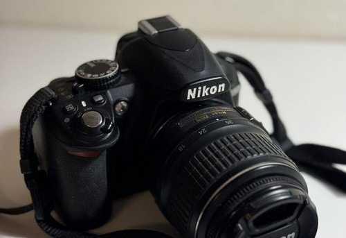 Зеркальный фотоаппарат nikon D3100 + сумка