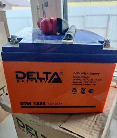 Аккумулятор delta dt 1226