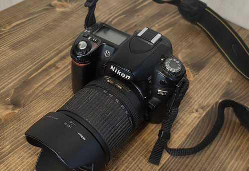 Фотоаппарат Nikon D80, объективы и аксессуары