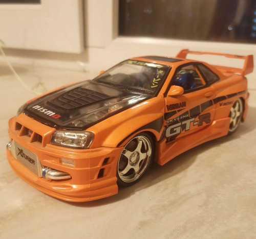 Модель автомобиля Nissan Skyline GT-R Kentoys