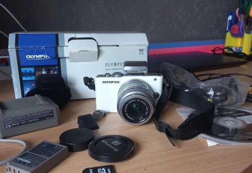 Olympus pen e pl3 kit беззеркалка