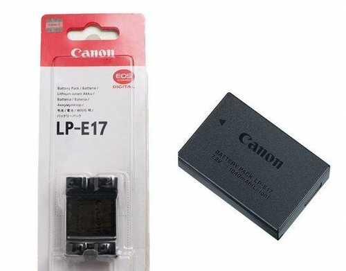 Аккумулятор Canon LP-E17 новый (гарантия)