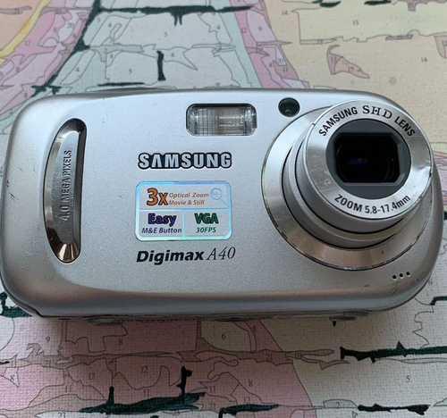 Samsung Digimax A40 цифровой фотоаппарат