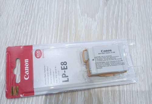 Аккумулятор для Canon Lp Е8