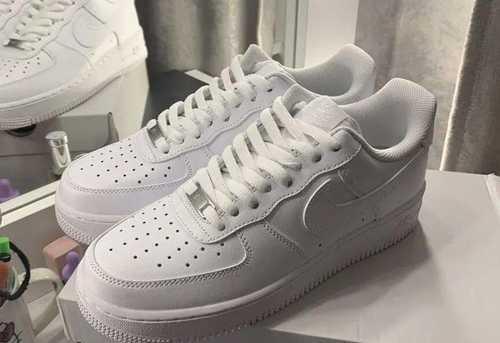 Nike Air Force 1 White (Оригинальное качество)