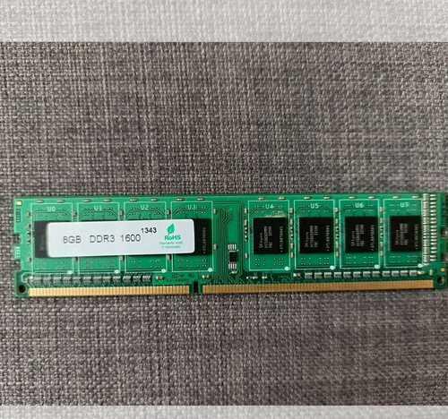 Оперативная память Hynix 8GB DDR3 1600 мгц dimm