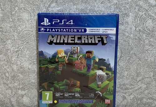 Новый/Minecraft (1-4Игрока) на PS4/PS5