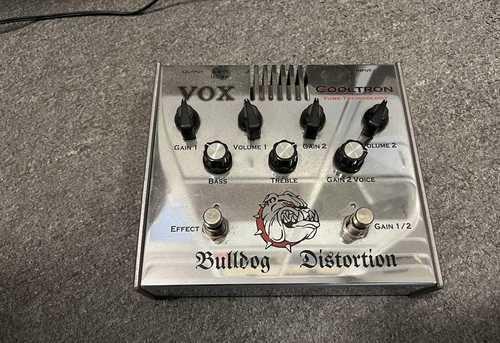 Vox Bulldog distortion ламповая педаль