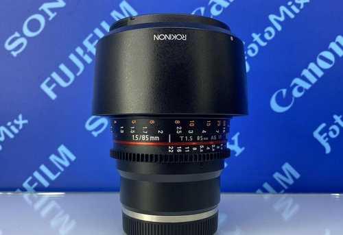 Rokinon 85mm f/1.5 for sony (sn:0208)