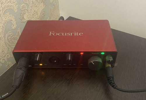 Звуковая карта focusrite Scarlett 4i4 3rd Gen