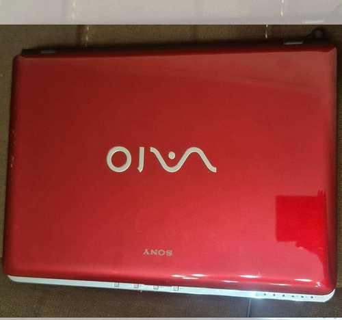 Ноутбук sony vaio vgn-cr31zr красный бу