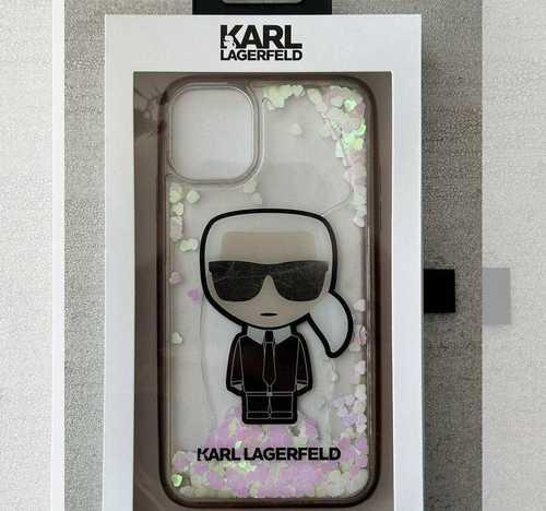 Чехол на iPhone 14 pro бу Karl Lagerfeld оригинал