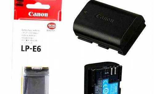 Аккумулятор для фотоаппарата Canon LP-E6. Гарантия