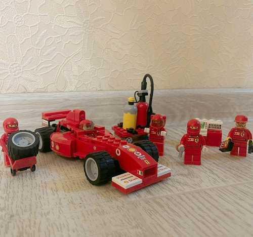 Lego Racers Ferrari F1 Fuel Stop