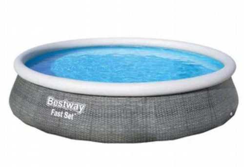 Надувной Бассейн Bestway Fast Set, 396х84 см новый