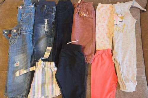 Штаны / джинсы для девочек 80 размер