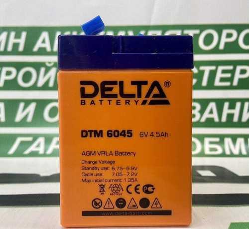 Аккумулятор Delta DTM 6045