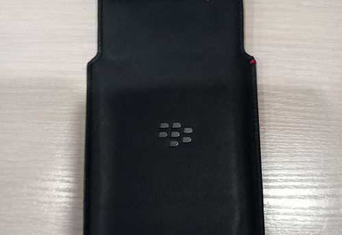 Оригинальный кожаный чехол Blackberry Key 2