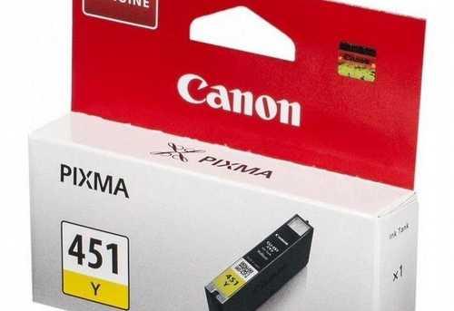 Canon CLI-451Y 6526B001 Картридж для pixma iP7240