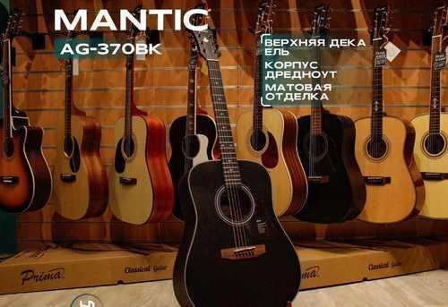 Mantic by saga AG-370BK, акустическая гитара новая