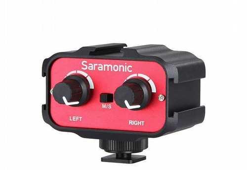 Двухканальный адаптер Saramonic SR-AX100 для микро