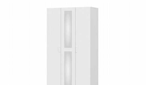 Шкаф трехстворчатый Токио Белый текстурный 120х210
