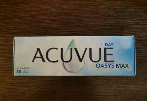 Линзы контактные acuvue oasys max 1 day -2.50, 8.5