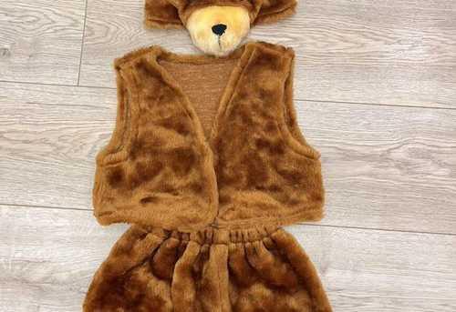 Новогодний костюм медведя 92-110