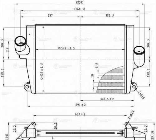 Интеркулер Газ Валдай