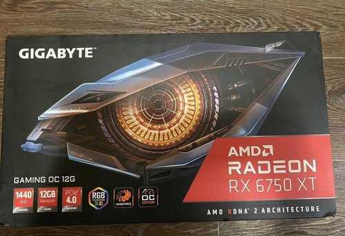 Видеокарта Gigabyte Radeon RX6750 XT 12G