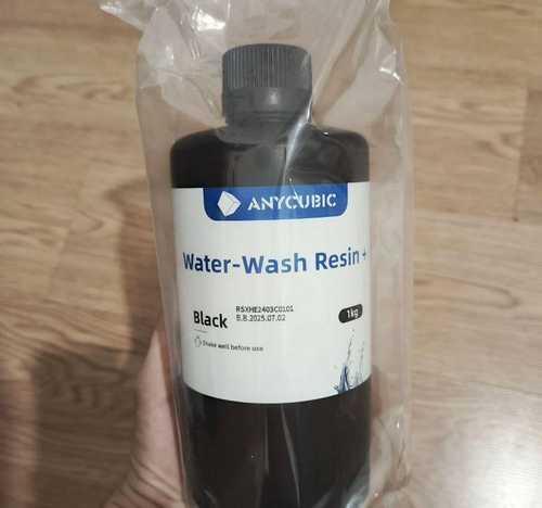 Фотополимерная смола Anycubic 1л Water-Wash Resin 