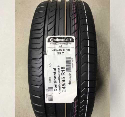 Continental ContiSportContact 5 245/45 R18 96Y