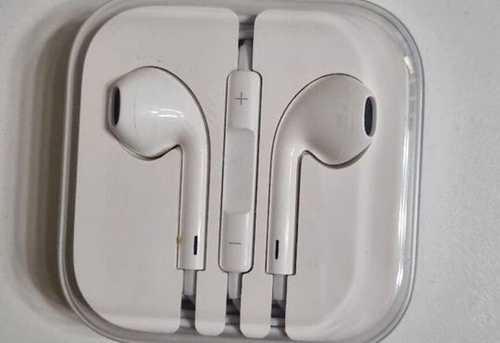 Наушники Apple EarPods jack 3.5мм
