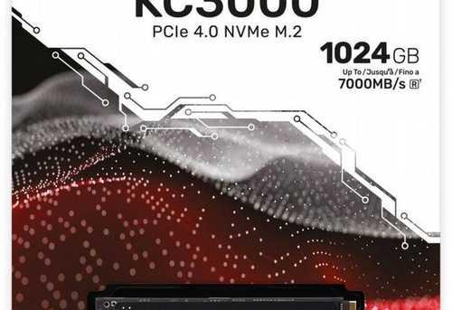 1024 гб SSD M.2 накопитель Kingston KC3000 SKC3000