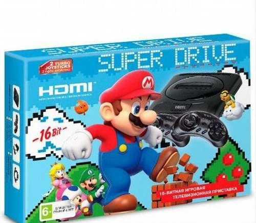 Сега 16 Bit Super Drive Mario hdmi 24-in-1
