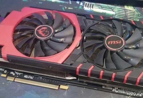 Видеокарта на зп r9 390 на 8gb (MSI)