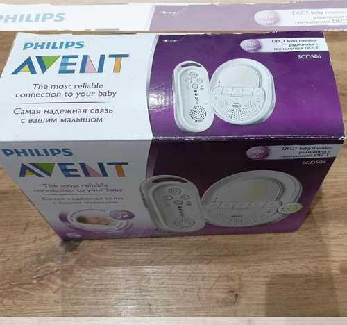 Радионяня philips avent scd506