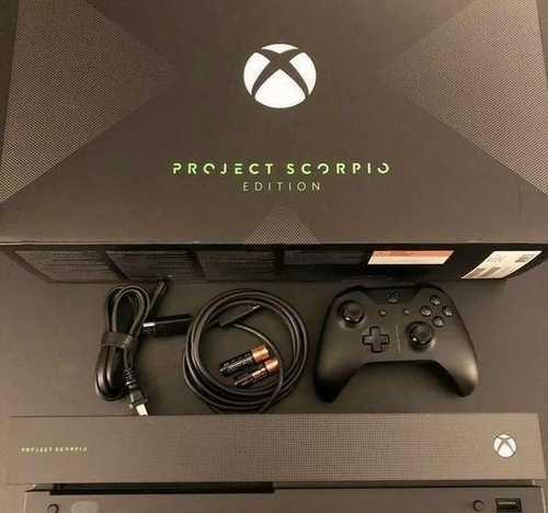 Xbox one x project scorpio