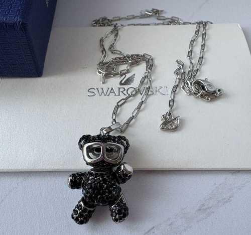 Swarovski подвеска кулон Мишка